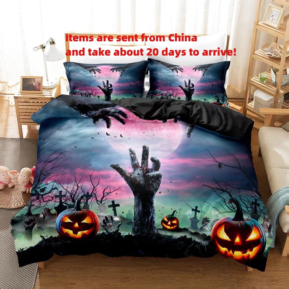 Digital 3d printing Halloween arm bedding-Four Seasons,1,3,colorful ...