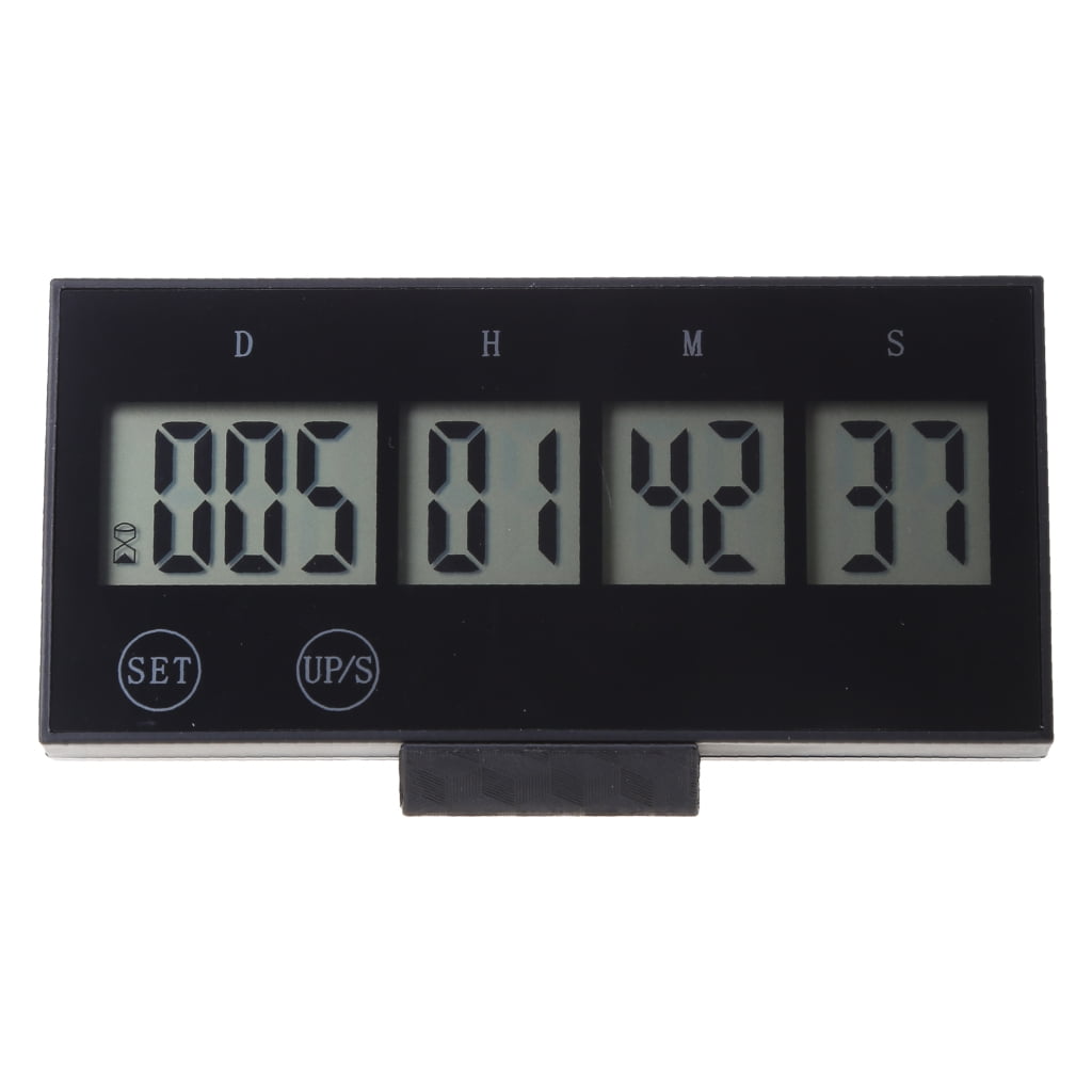 Digital 999 Days Countdown Clock Timer Magnetic Backing for Vacation ...