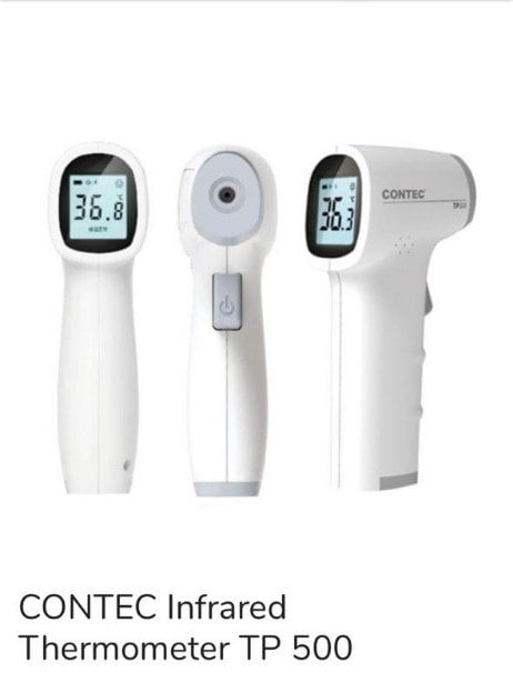 CONTEC TP500 Digital Non-Contact Infrared Forehead Thermometer for ...