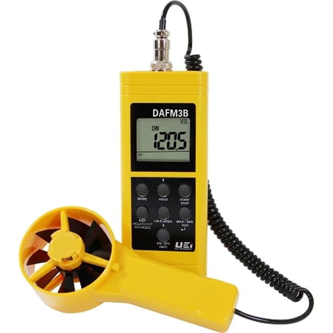 Digital Airflow Meter & Vane Anemometer with Relative Humidity ...