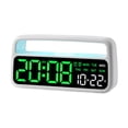 Digital Alarm Clock Bedroom Desk Clocks with Daylights Saving Time Date ...