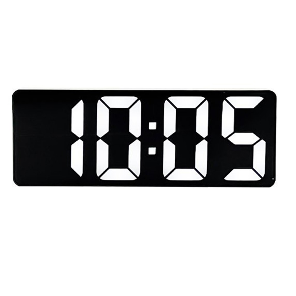 Digital Alarm Clock for Bedrooms Bedside - Plug in Electric Clock Large ...