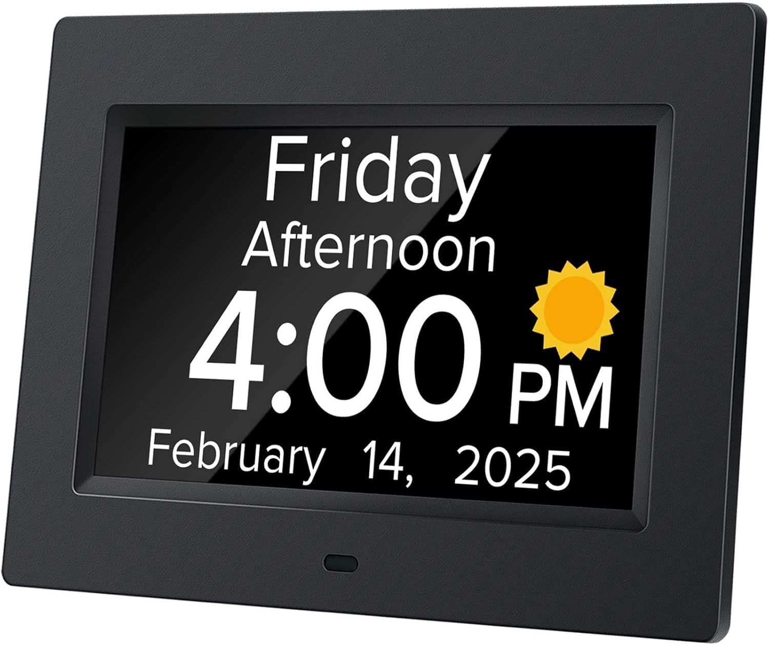 Digital Alarm Clock with Date and Day of Week for Dementia Seniors ...