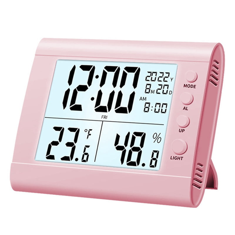 Digital Alarm Clock, Electronic Clock LED Display Electronic Clock ...
