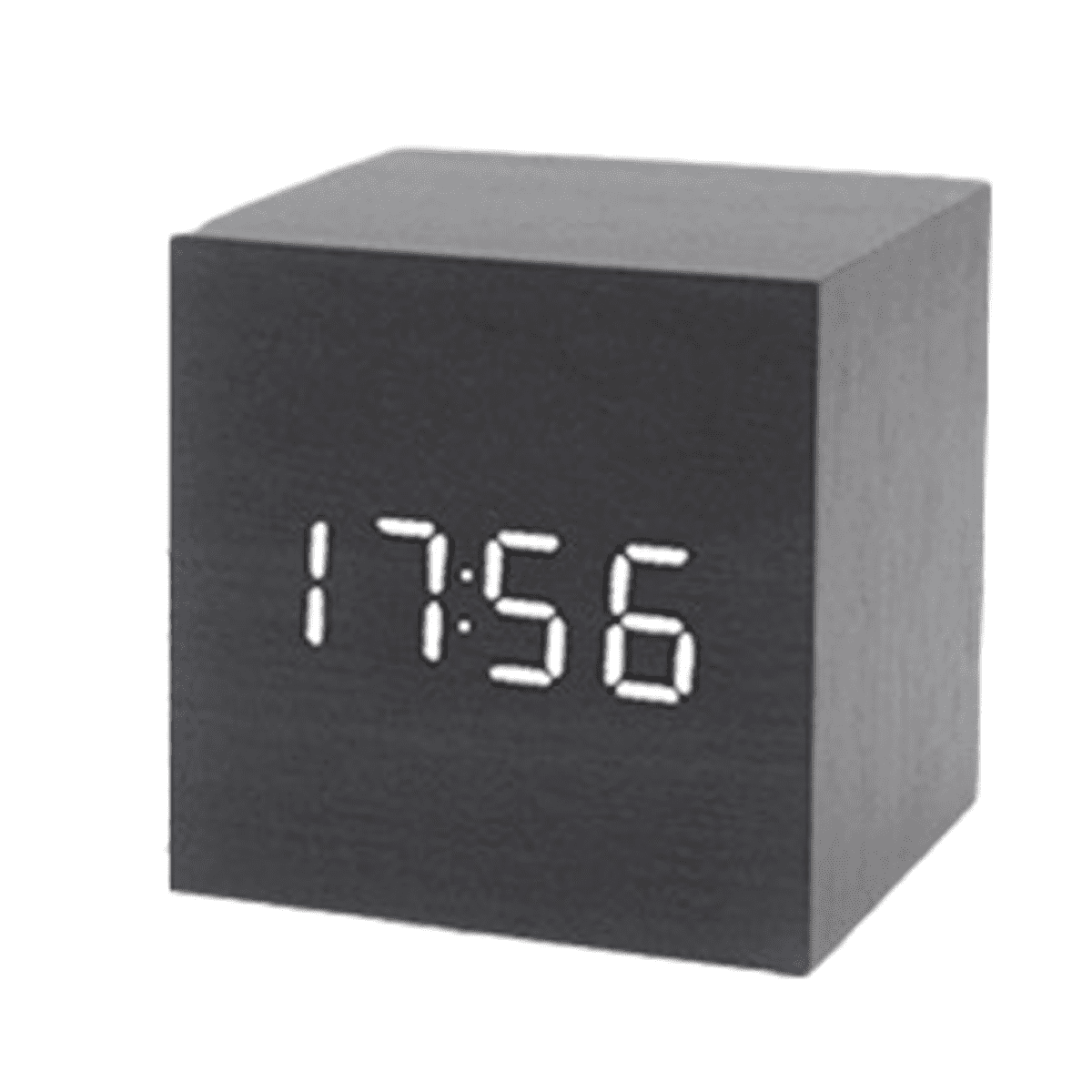 Digital Alarm Clock, Electronic LED Time Display, Dual Alarm, Cubic ...