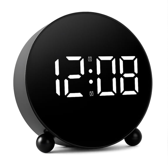 Digital Alarm Clock for Heavy Sleepers Adults, Alarm Clock for Bedroom ...