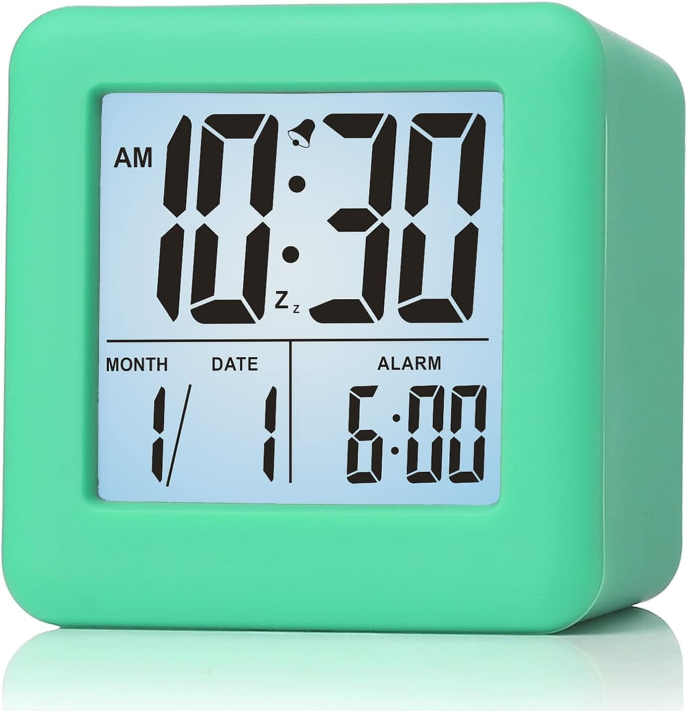 Digital Alarm Clock Kids Clock With Snooze And White Nightlight - Easy ...