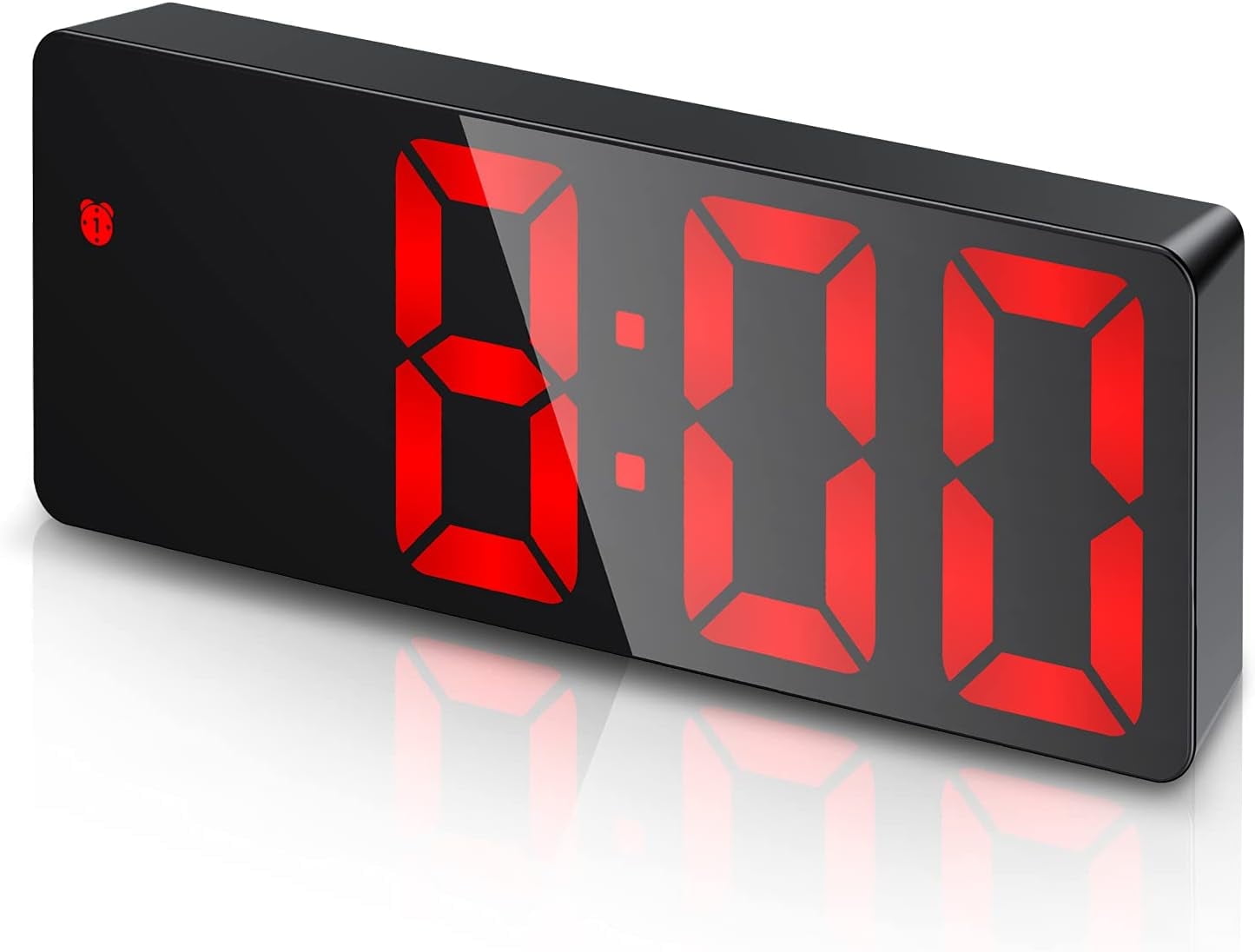 Digital Alarm Clock, LED Alarm Clock for Bedroom, Electronic LED ...