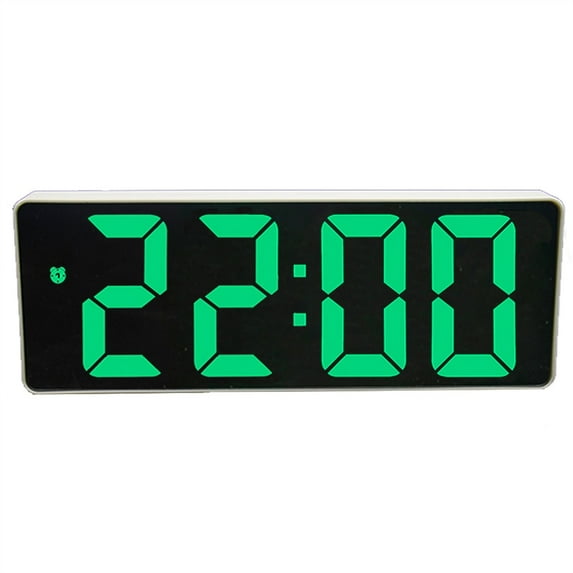 Digital Alarm Clock LED Screen Electronic Clock Large Number Display ...