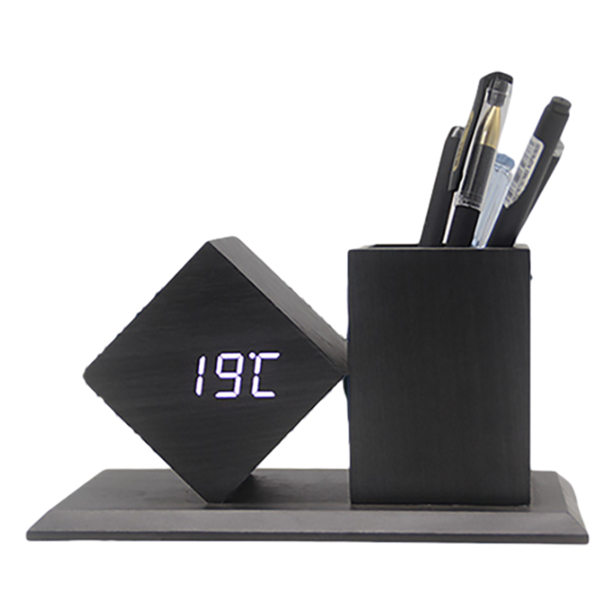 Digital Alarm Clock LED with Temperature Calendar Display Home Office ...