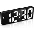 Digital Alarm Clock Large Display, Upgraded LED Alarm for Bedroom, Type ...