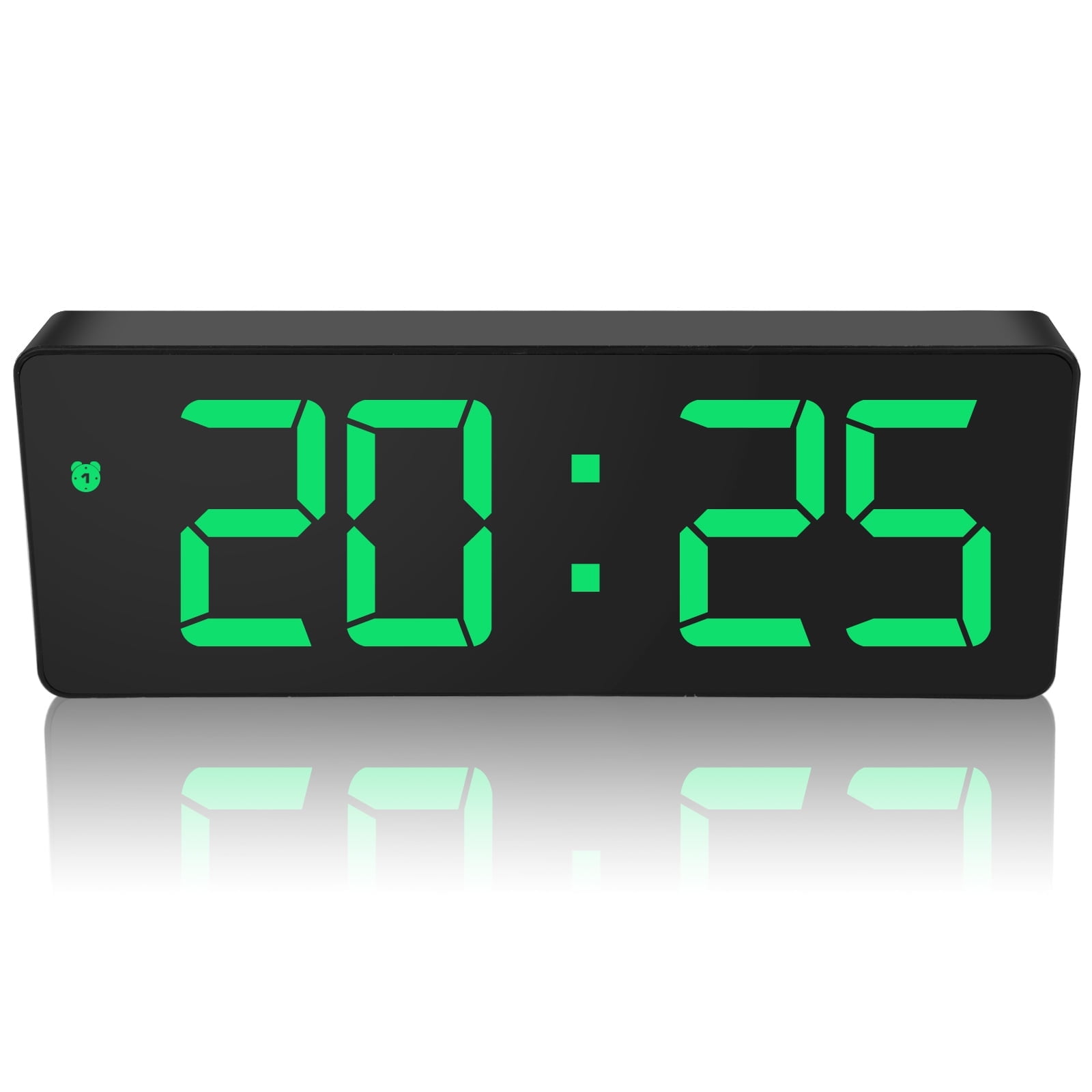 Digital Alarm Clock, Large LED Display Big Number Alarm Clock for ...