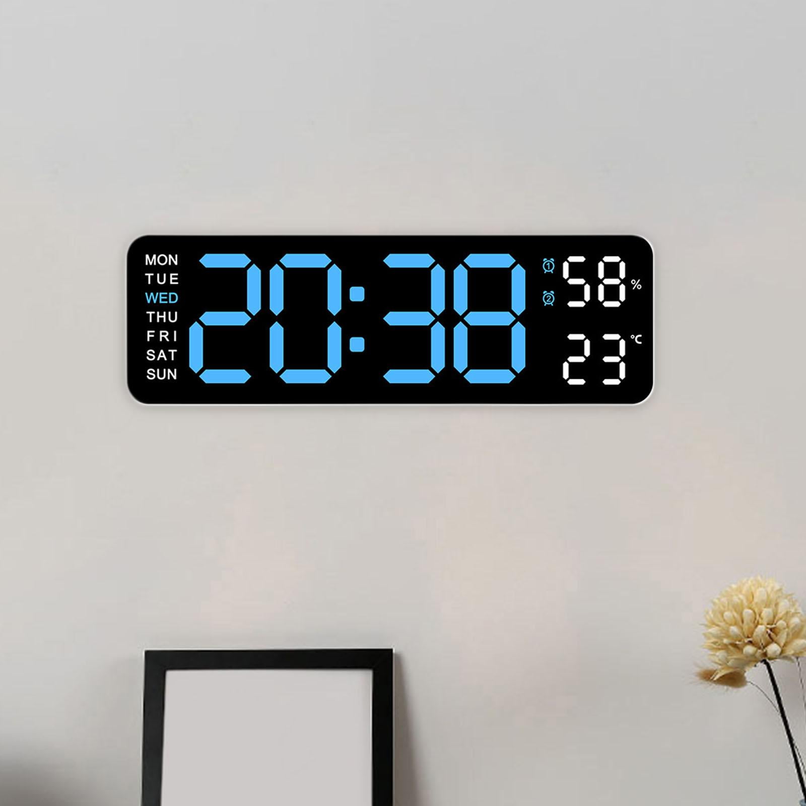 Digital Alarm Clock Modern Digital Clock for Beside Desktop Living Room ...