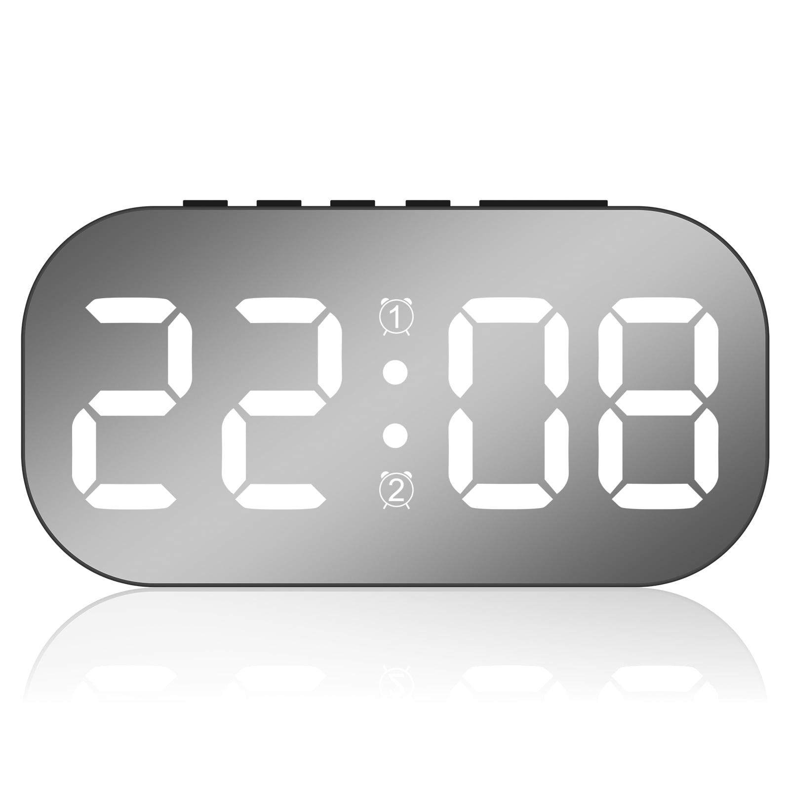 Digital Alarm Clock Portable Digital Clock Desktop Alarm Clock with ...