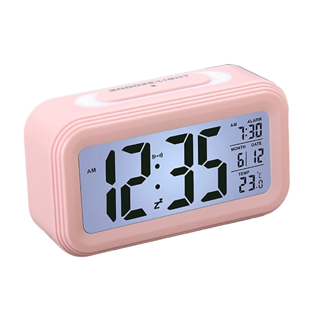 Digital Alarm Clock Radio, Alarm Clocks for Bedrooms, Dual Alarm Clock ...