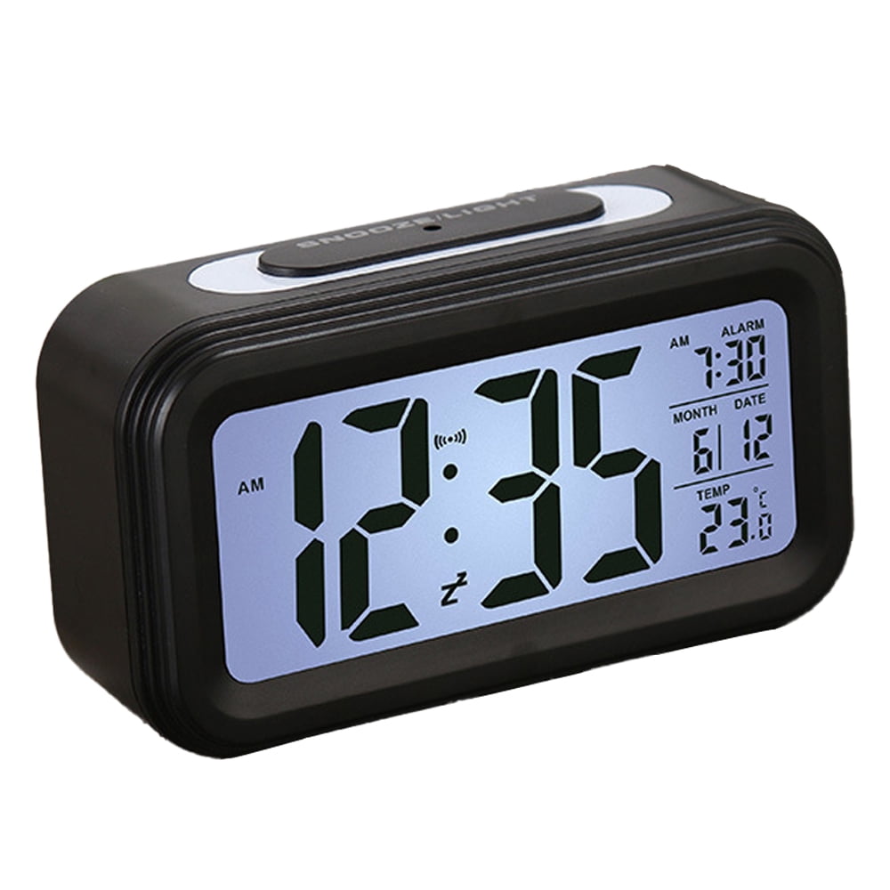 Digital Alarm Clock Radio, Alarm Clocks for Bedrooms, Dual Alarm Clock ...