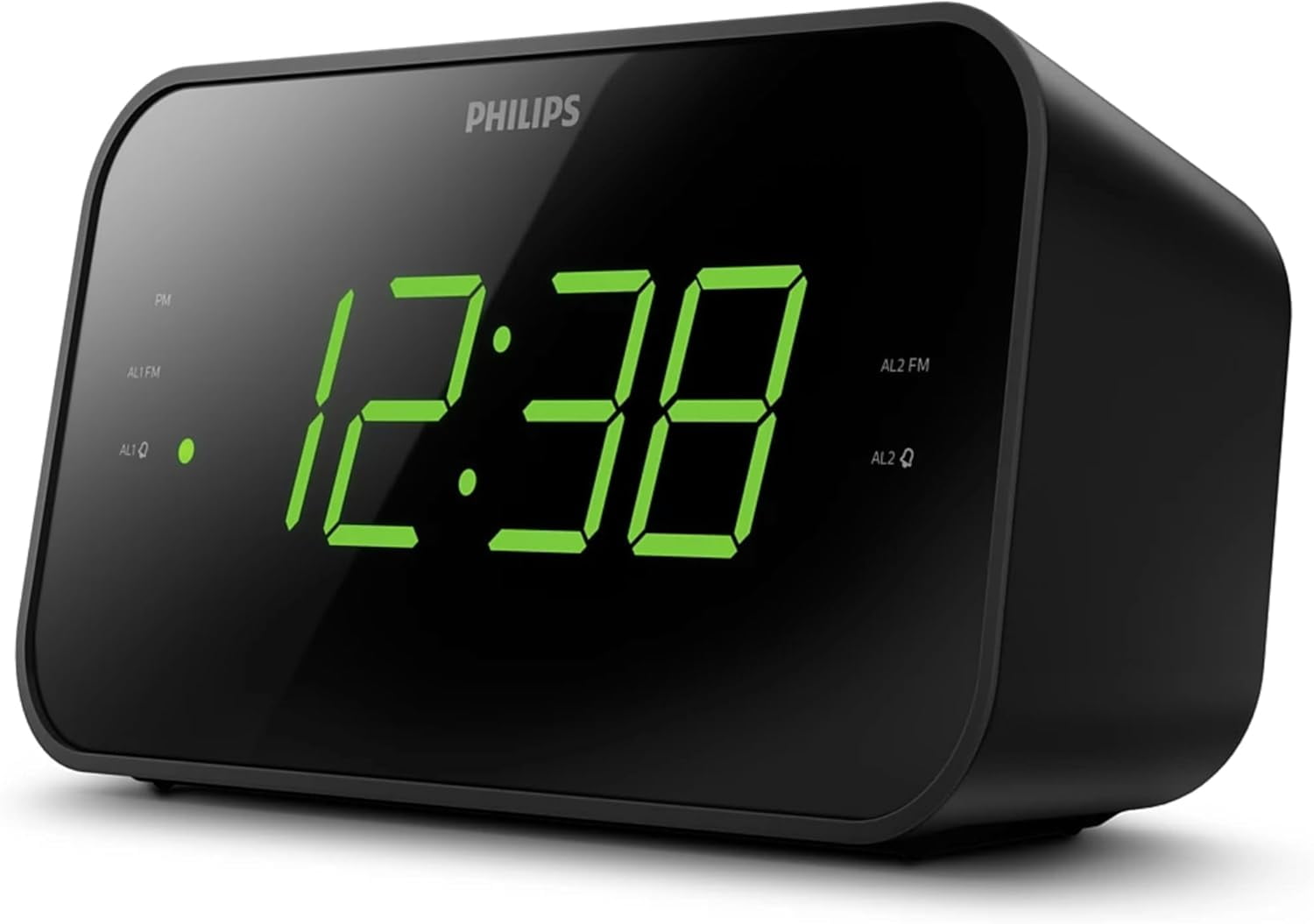 Digital Alarm Clock Radio, FM Radio Alarm Clocks for Bedrooms, Dual ...