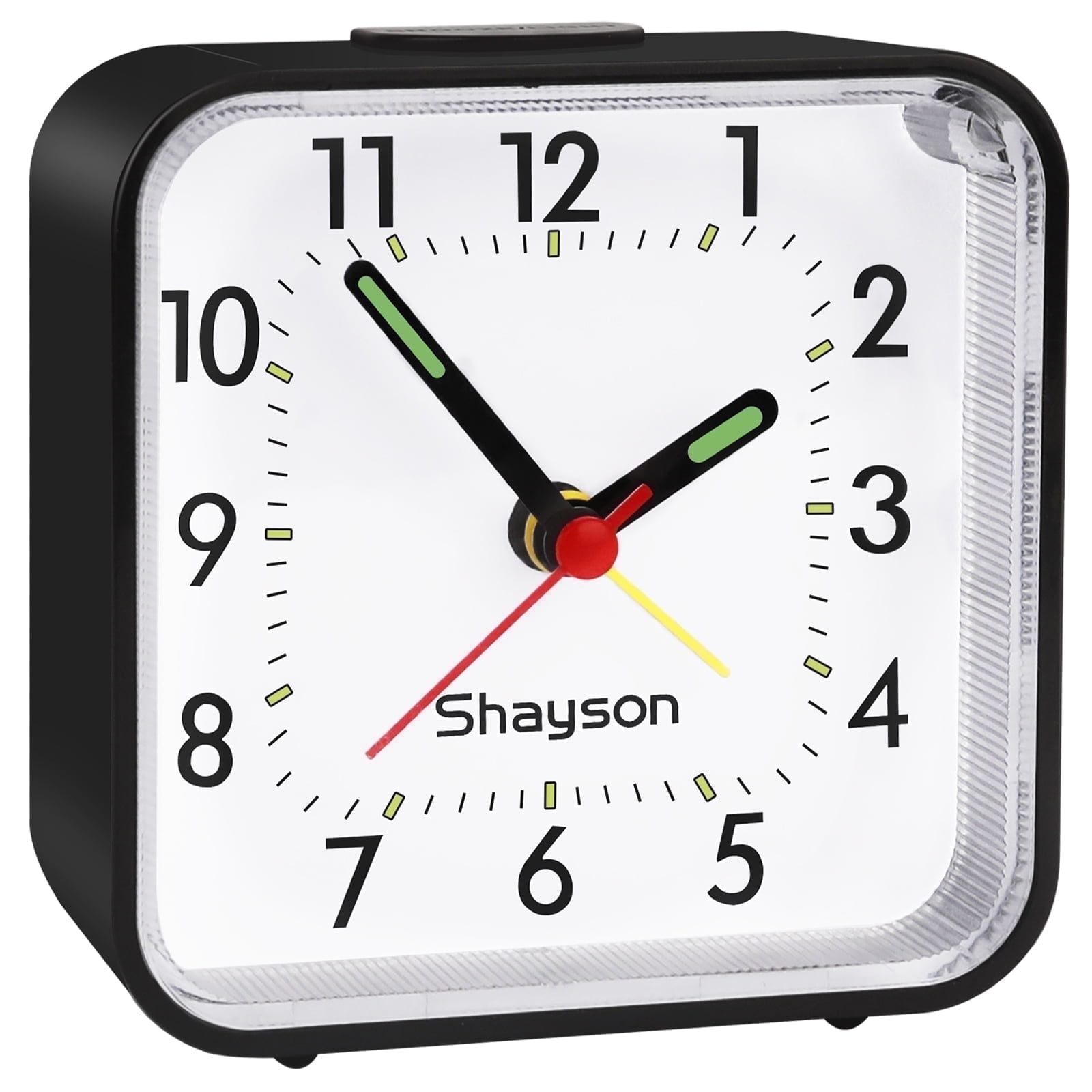 Digital Alarm Clock, Silent Electric Small Analog Clock, Snooze Digital ...