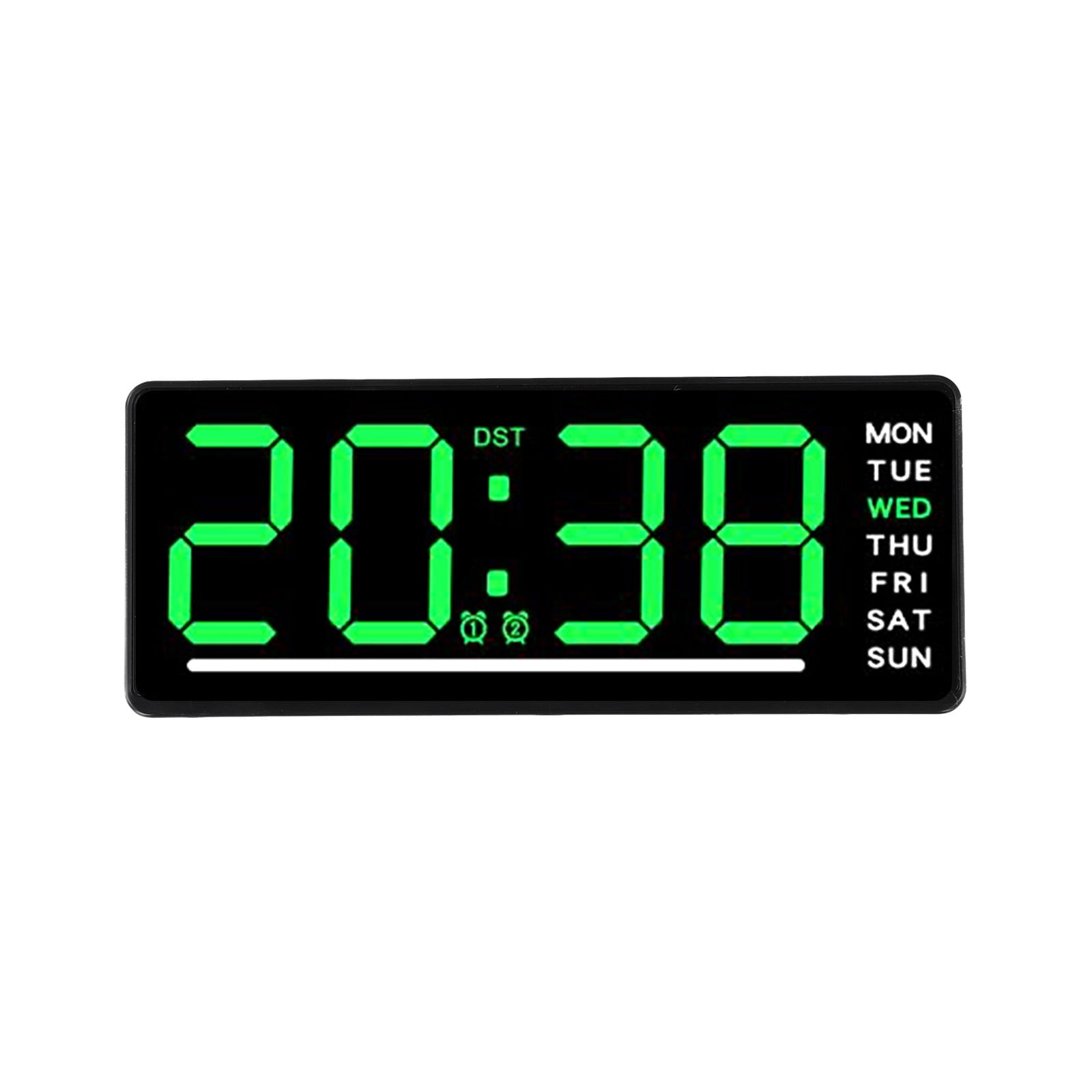 Digital Alarm Clock Simple Electronic Clock Multifunction Led Silent ...