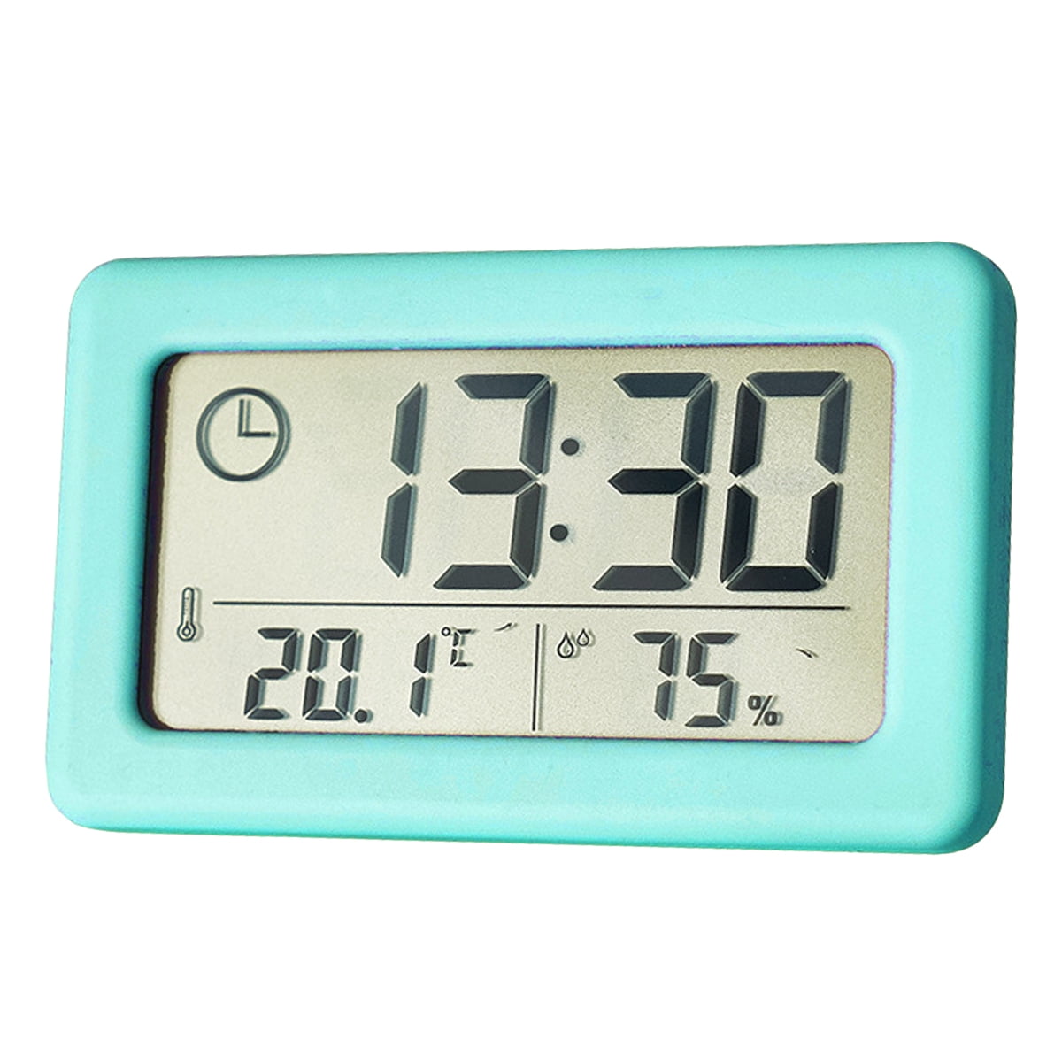 Digital Alarm Clock Thermometer Hygrometer Meter Led Indoor Electronic ...