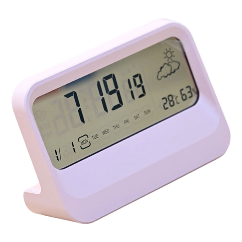 Digital Alarm Clock for Bedroom Desk Clocks with Day of Week ...