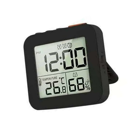 Digital Alarm Clock with 3 Alarms LCD Screen Backlight Snoozes Indoor ...