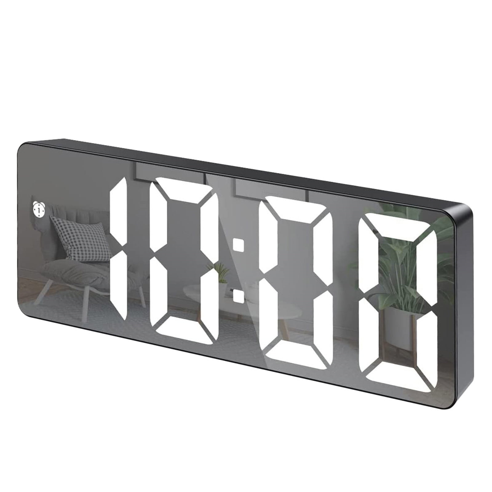 Digital Alarm Clock with LED Display, Temperature Feature, Adjustable ...