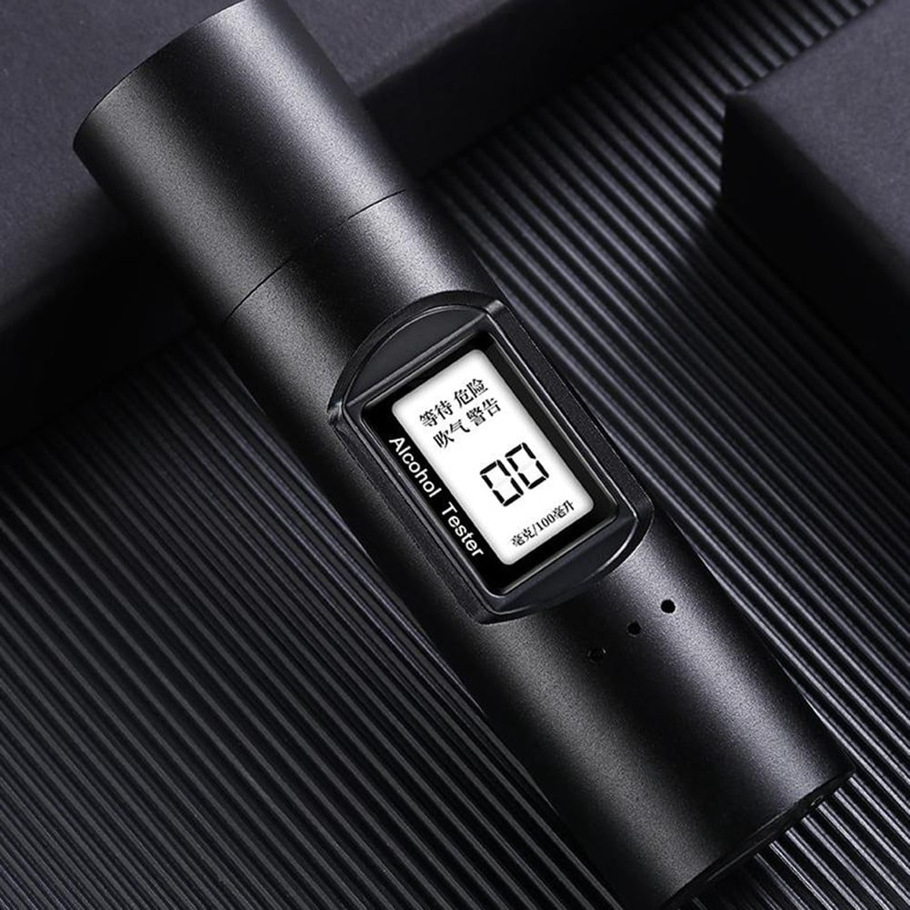 Digital Alcohol Tester Professional Electronic Breathalyzer Alcohol ...