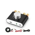 Digital Amplifier HiFi Sound Amplifier Receiver Bluetooth 5.0 Car Mini ...