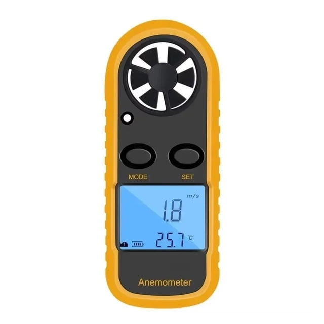 Digital Anemometer Pocket Smart Anemometer Air Wind Speed Scale ...