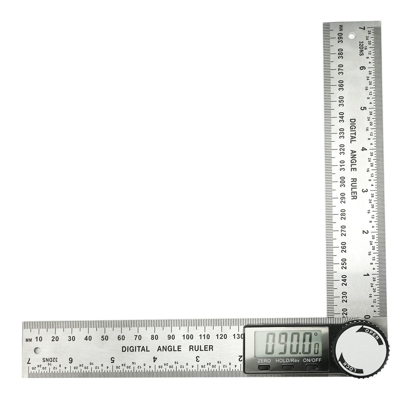 Digital Angle Finder, 2 in 1 Digital Angle Gauge 7 inch/200mm Stainless ...