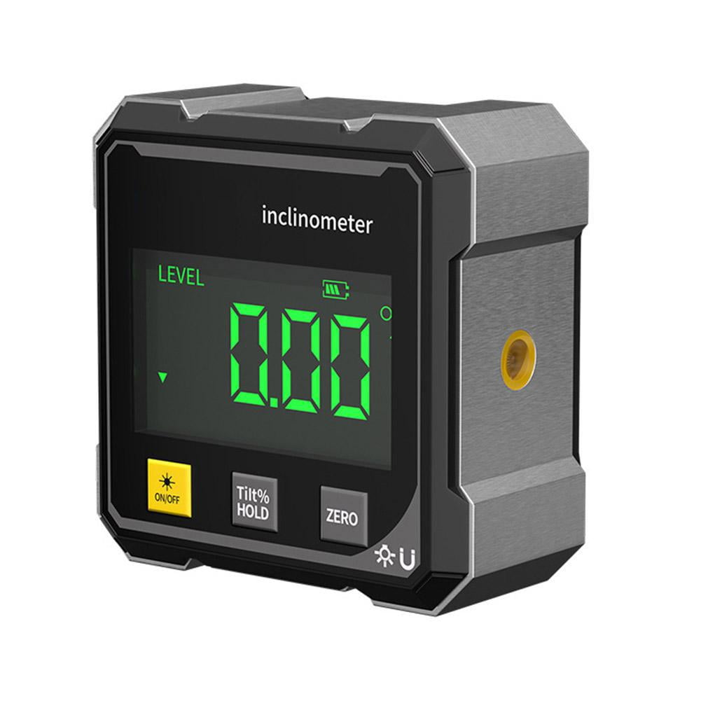 Digital Angle Finder,4-Side Strong Magnetic Angle Gauge,Inclinometer ...
