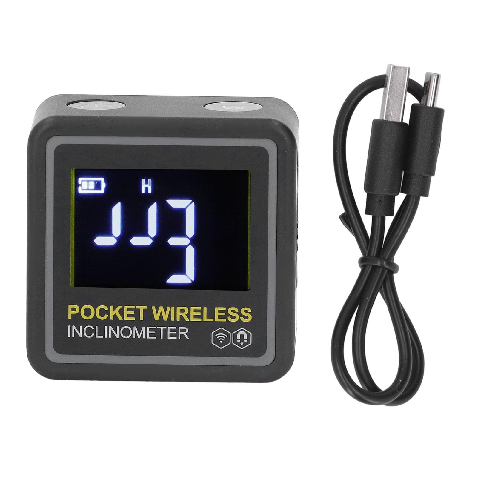 Digital Angle Finder with Bluetooth & Magnetic Base, 360-Degree ...