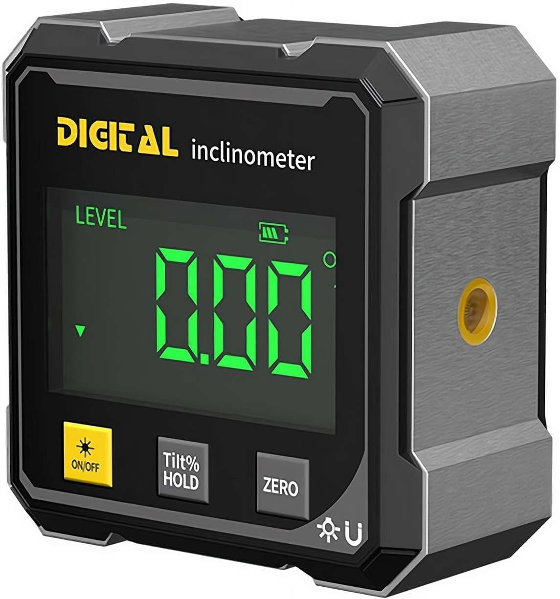 Digital Angle Finder with Electronic Laser - 4-Side Strong Magnetic ...