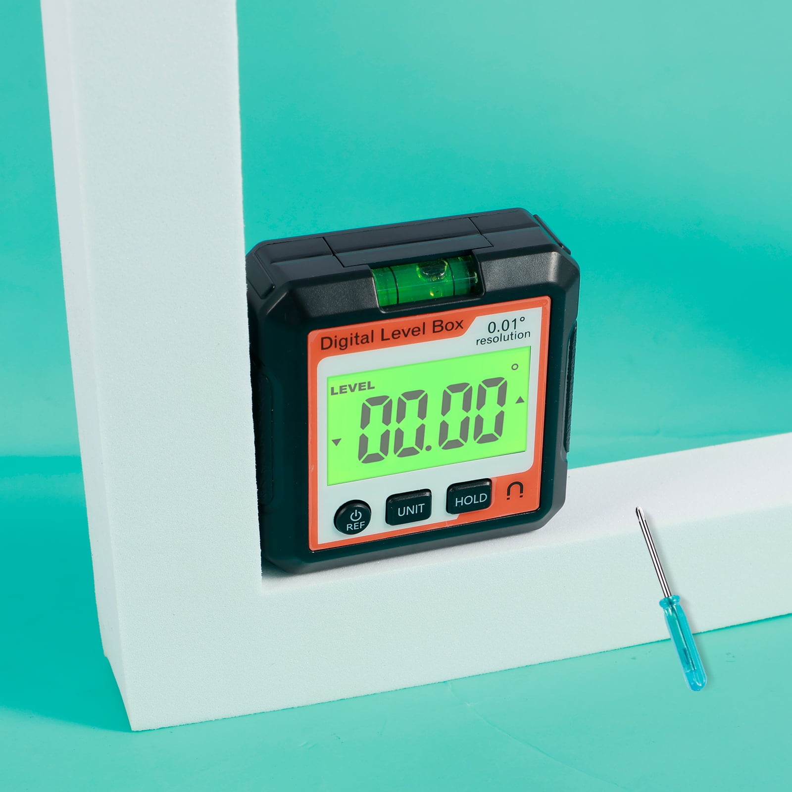 Digital Angle Finder Portable Digital Angle Gauge Magnetic Protractor ...