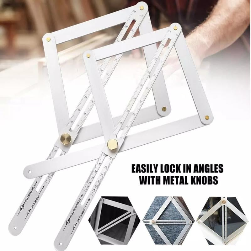 Digital Angle Finder Protractor, Stainless Steel Miter Saw Bevel Gauge ...