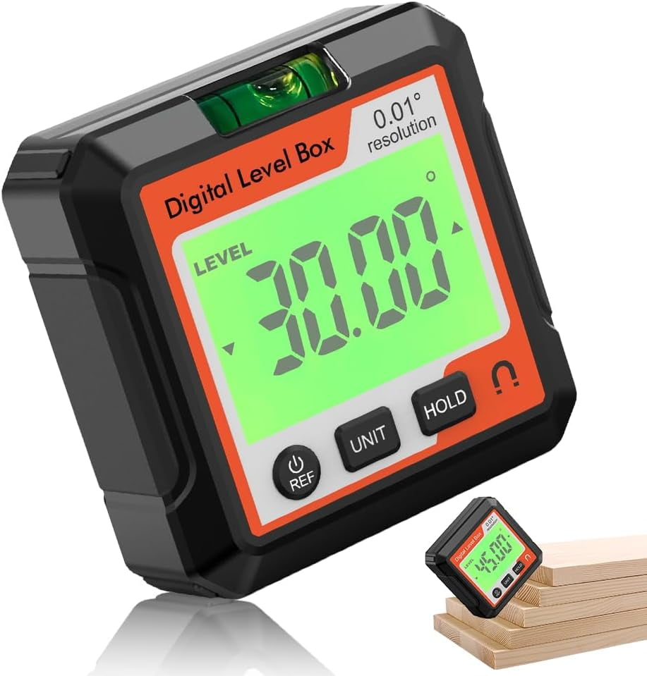 Digital Angle Gauge Magnetic LCD Digital Level Tool, 2025 New Digital ...