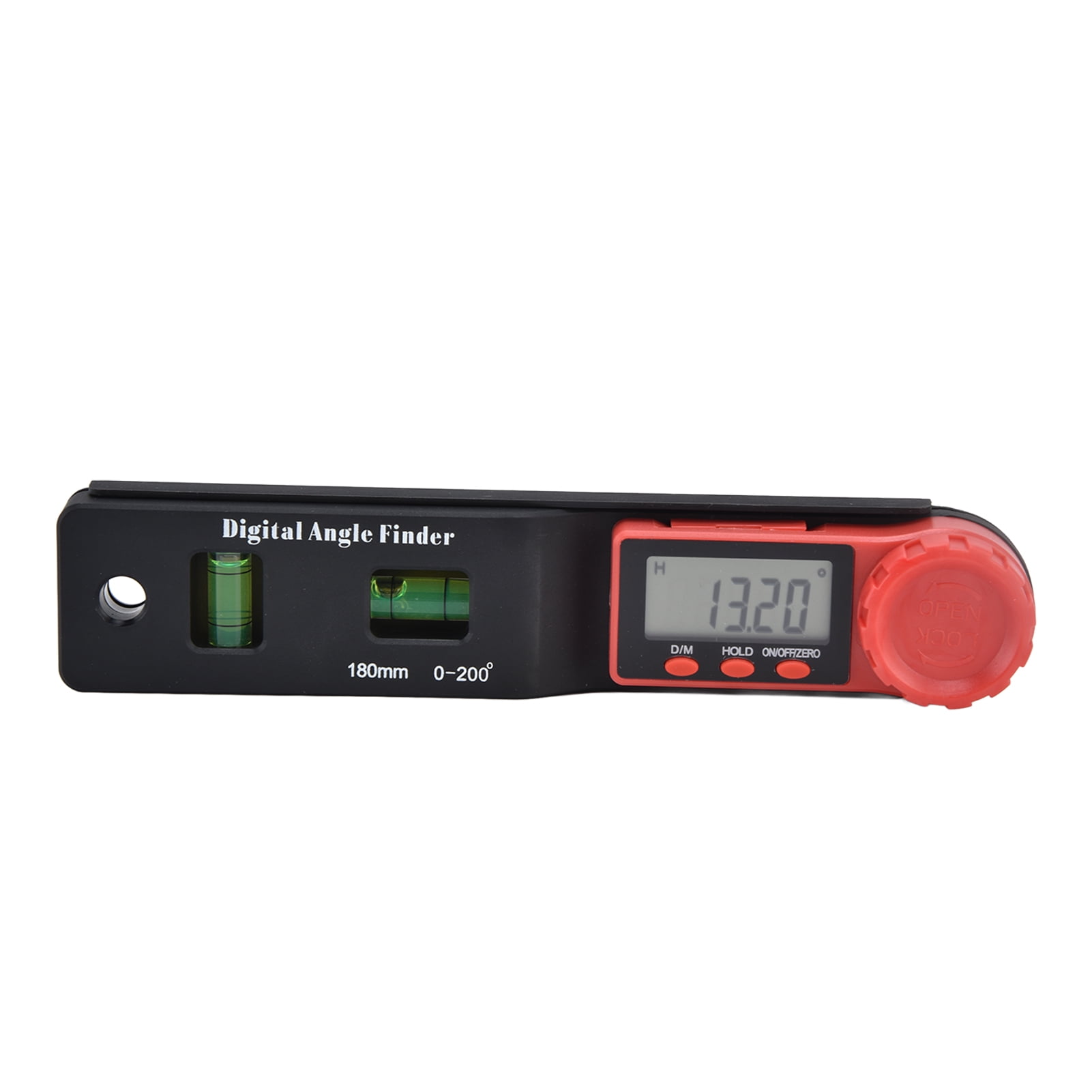 Digital Angle Ruler, 0-200° Measurement Tool for Precise Work 2-in-1 ...