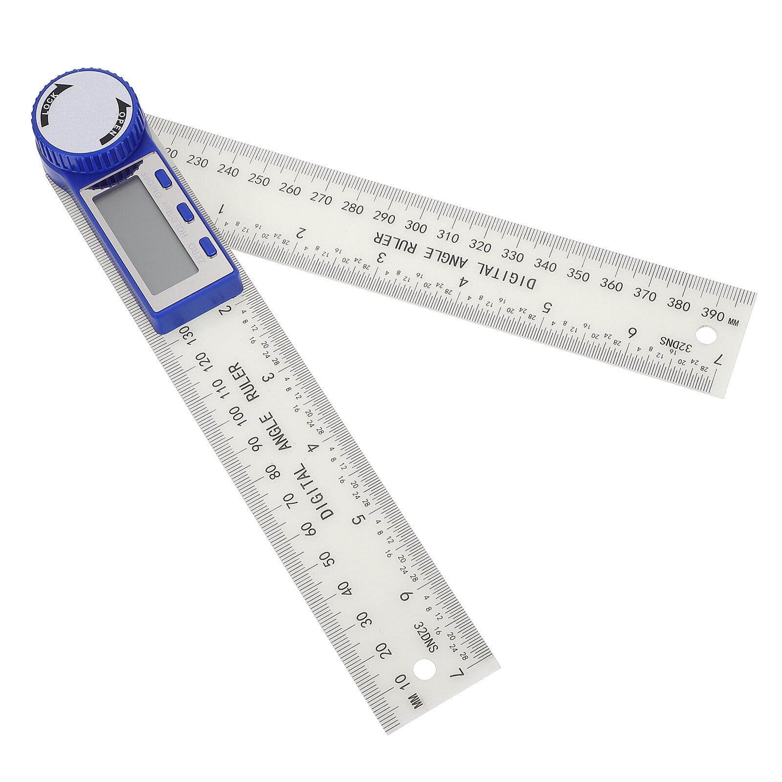 Digital Angle Ruler Plastic Angle Gauge Digital Protractor Angle ...