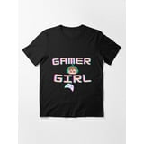 Digital Art Gaming Female Console Player Graphic Design Premium Gift ...