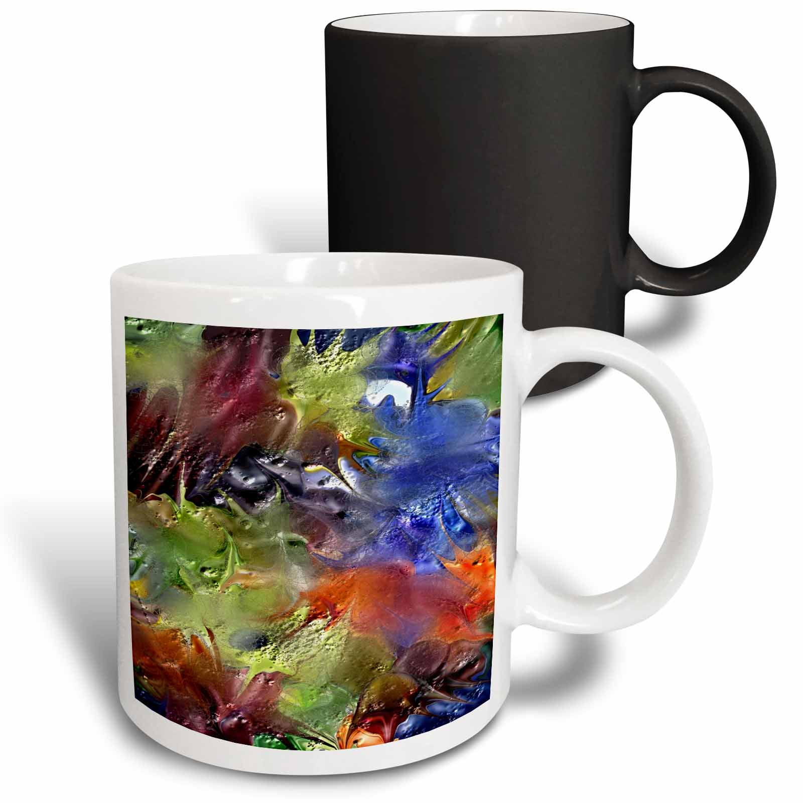 3drose, Digital Artwork Design, 11oz Magic Transforming Mug - Walmart.com