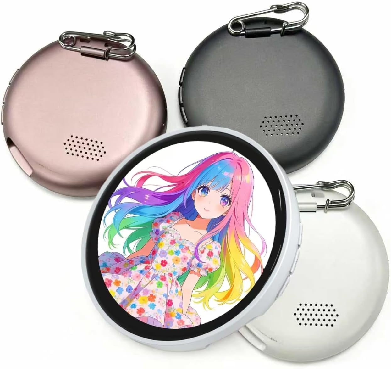 Digital Badge – 2026 New Smart Electronic Badge Pin, 1.8" Display with ...