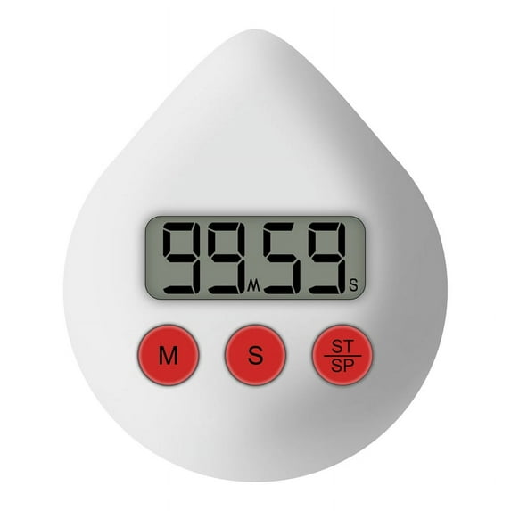 Digital Bathroom Clock Waterproof Shower Clock Temperature Humidity ...