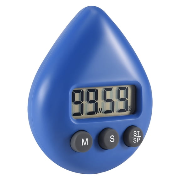 Digital Bathroom Clock Waterproof Shower Clock Timer Temperature ...