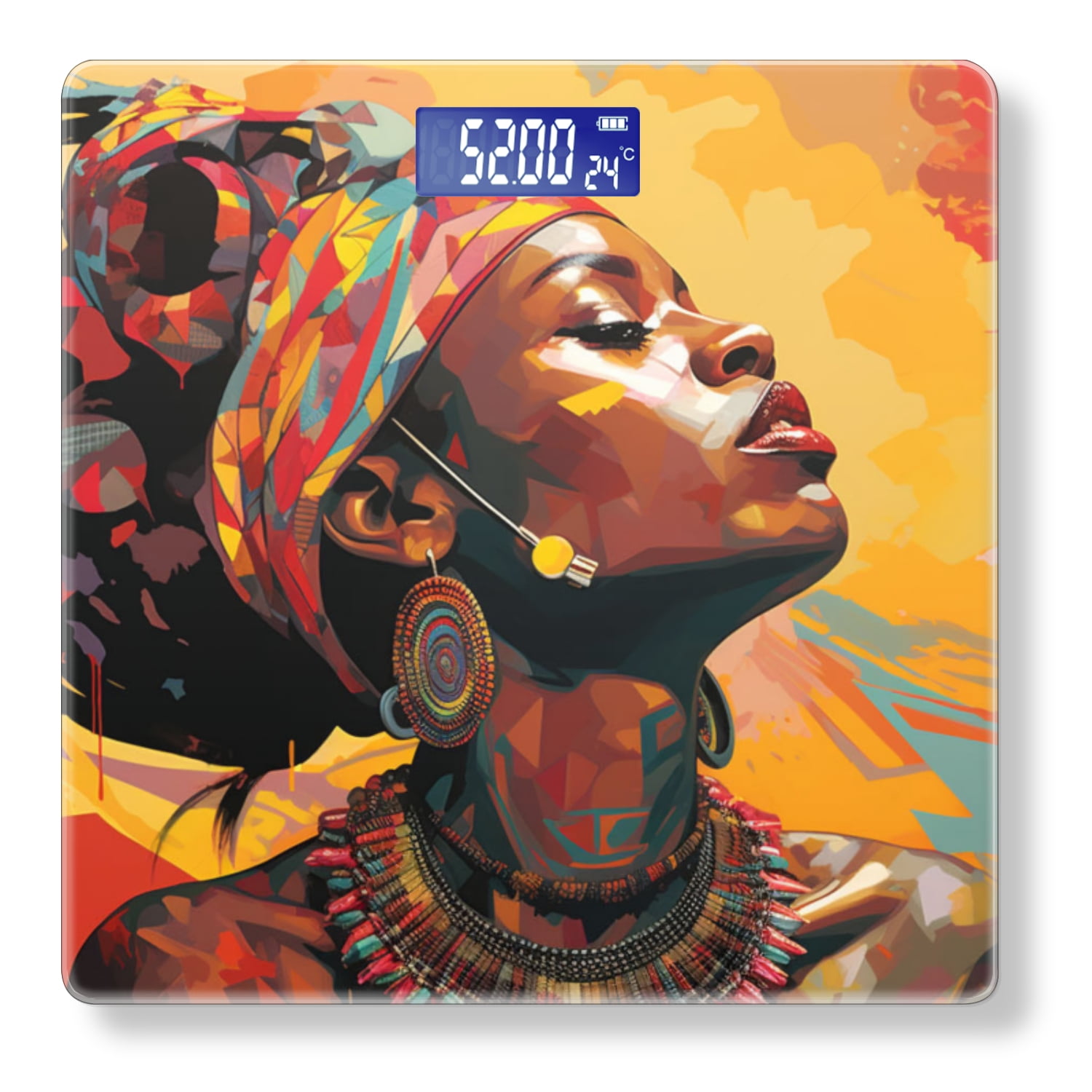 Digital Bathroom Scale with Large LCD Display,High Capacity Scale 400 ...