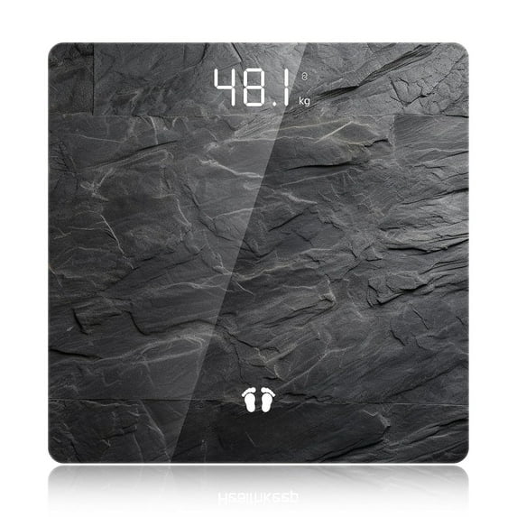 Digital Bathroom Scale for Body Weight: High-Precision 4-Sensor ...