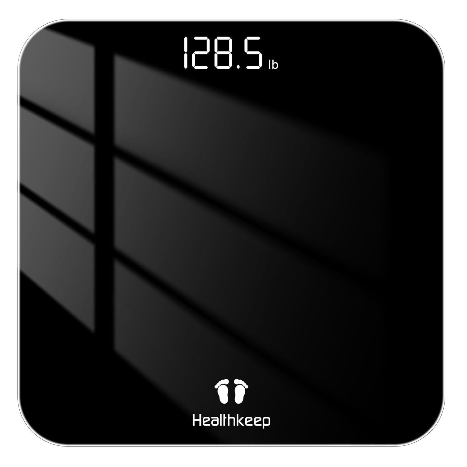 Digital Bathroom Scale for Body Weight: High-Precision 4-Sensor ...