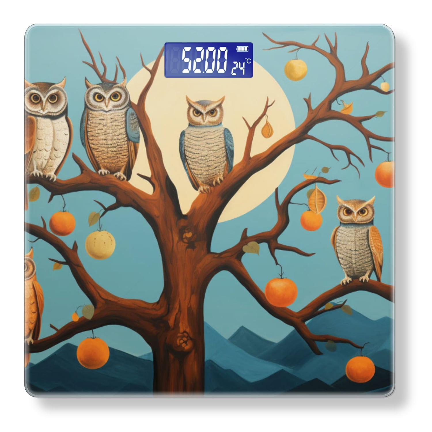 Digital Bathroom Scale with Large LCD Display,High Capacity Scale 400 ...