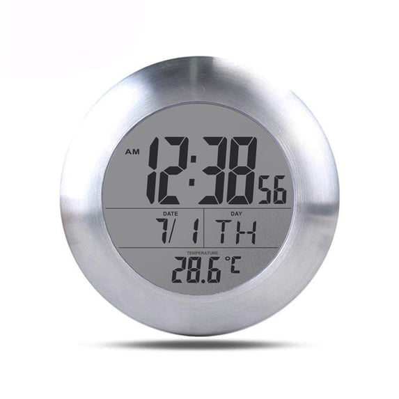 Digital Bathroom Shower Wall Clock, Waterproof, Moisture Proof Meter ...