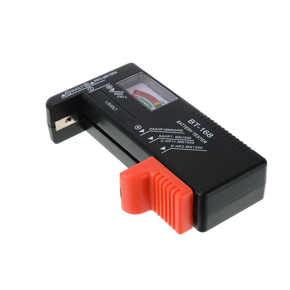 Digital Battery Tester Battery LCD Display Capacitance ABS Portable ...